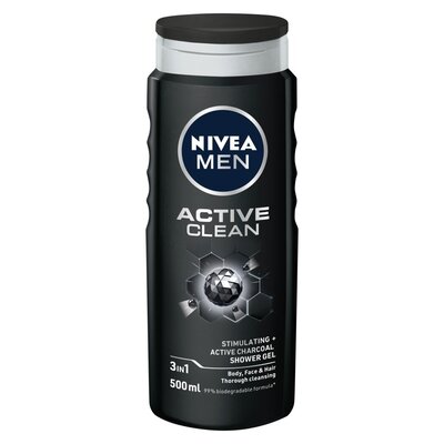 Nivea Men Active Clean Shower Gel 500ml | Smart Price Specials | PnP Home