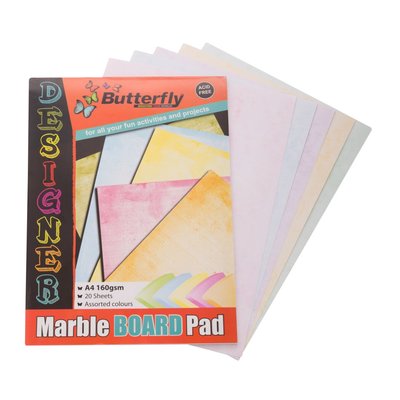 Butterfly Designer Board Pad 20 Sheets | Smart Price Specials | PnP Home
