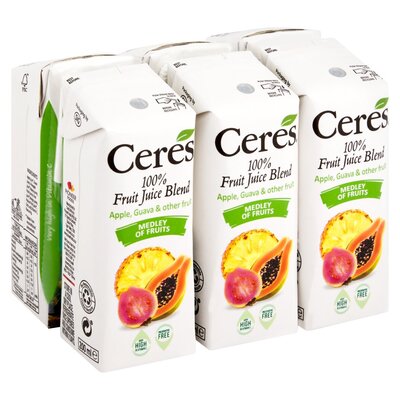Ceres Medley of Fruits Juice 200ml x 6 | PnP