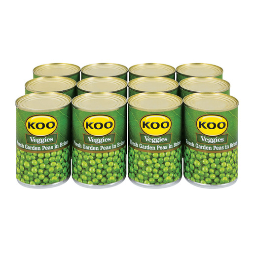 Koo Garden Fresh Peas 410g x 12 | PnP
