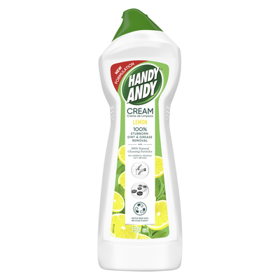Handy Andy Lemon Multipurpose Cleaning Cream 750ml x 5 | Smart Price ...