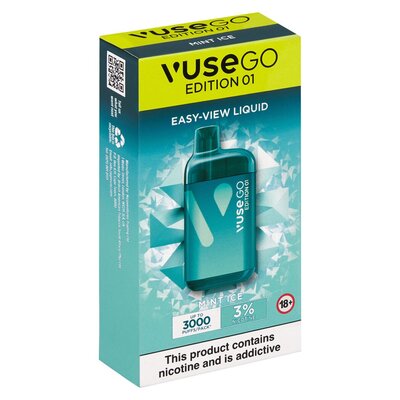 Vuse Go Edition 01 Mint Ice 3% Rechargeable Disposable Vape | PnP