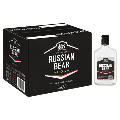 Russian Bear Vodka 375ml x 12 | PnP