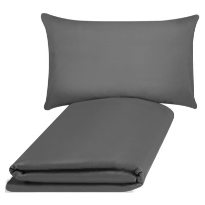 Inspired Microfibre Duvet Grey Set Three Quarter | Smart Price Specials ...