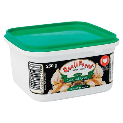 Qualifresh Crushed Garlic Tub 250g | PnP