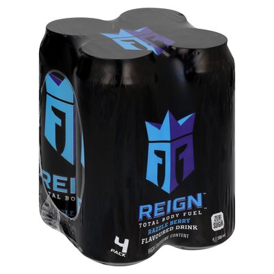 Reign Total Body Fuel Razzle Berry Flavoured Drink 4 x 500ml | PnP