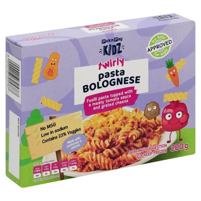PnP Kidz Pasta Bolognaise 200g | PnP