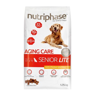 Nutriphase Premium Dog Food Senior Lite Chicken & Rice 1.75kg | PnP