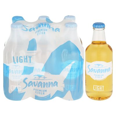 Savanna Light NRB 6 x 330ml | Smart Price Specials | PnP Home