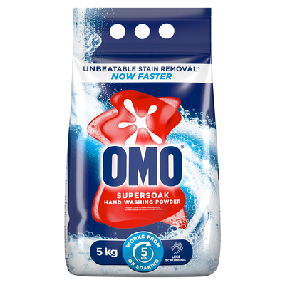 Omo Supersoak Hand Washing Powder 5kg | PnP