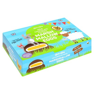 Pnp Chocolate Coated Marshmallow Eggs 36s | PnP