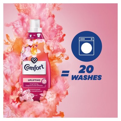 Comfort Uplifting Concentrated Laundry Fabric Softener 800ml | Smart ...