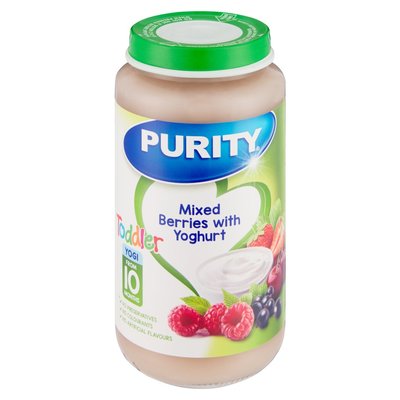 Purity Jar Mixed Berries With Yoghurt 250ml From 10 Months | PnP