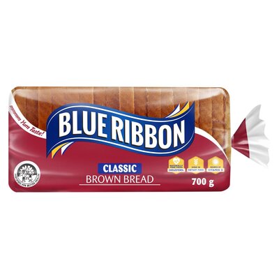 Blue Ribbon Classic Brown Sliced Bread 700g | PnP