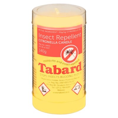 Tabard Citronella Pillar Candle 140g | Smart Price Specials | PnP Home