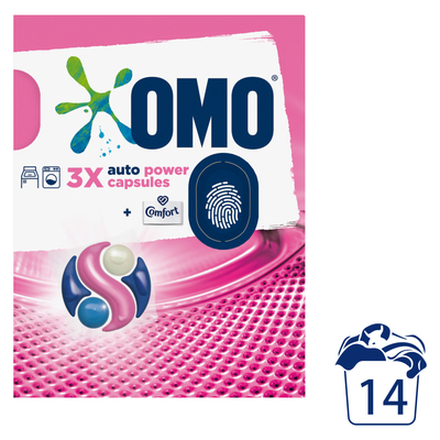 Omo Auto Touch Of Comfort Power Capsules 294ml | PnP