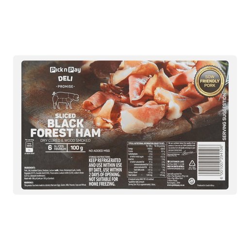 PnP Black Forest Ham 125g | PnP