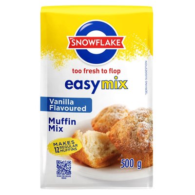 Snowflake Easy Mix Vanilla Flavoured Muffin Mix 500g | PnP