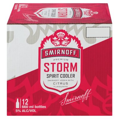 Smirnoff Storm Pine Twist NRB 24 x 300ml | PnP