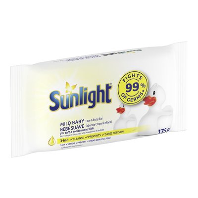 Sunlight Mild Baby Cleansing Face & Body Bar Soap 175g | Smart Price ...
