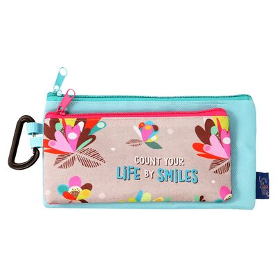 Scripto Assorted Pencil Bag 2 Piece 21/19cm | PnP