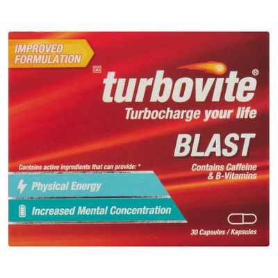 Turbovite Blast Capsules 30s | PnP