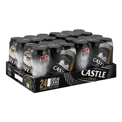 Castle Free Can 24 x 500ml | PnP