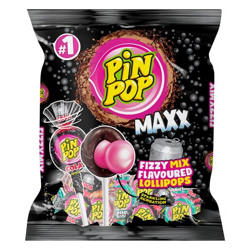 Pin Pop Lollipops Maxx Sodas 8 Pack | PnP