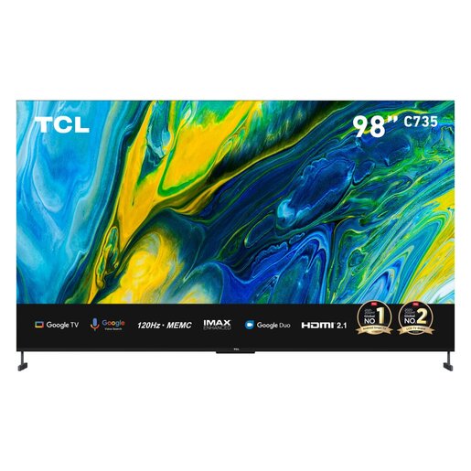 TCL 98 Inch Qled Uhd Google Tv 98C735 | PnP