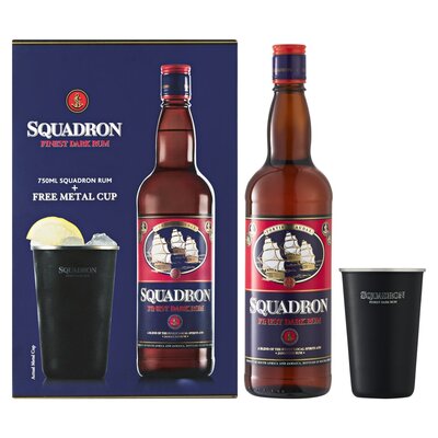 Squadron Rum Gift Set 750ml | PnP