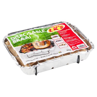 Lk's Aluminium & Mild Steel Disposable Braai | PnP
