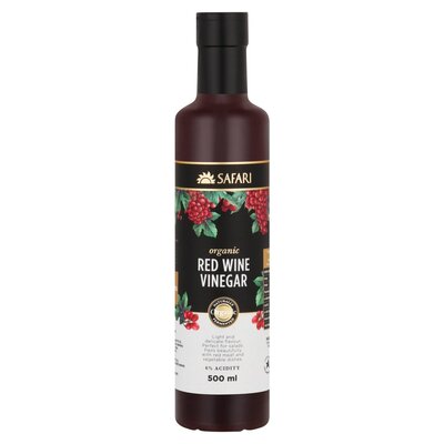 Safari Organic Red Wine Vinegar 500ml | PnP