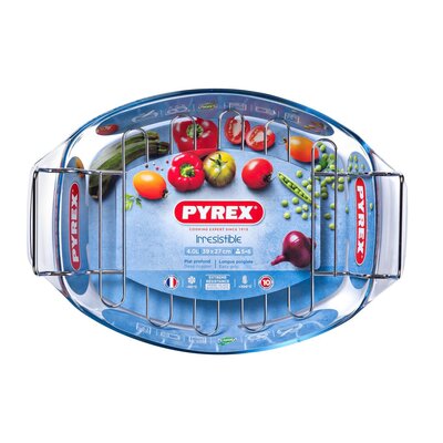 Pyrex Roaster With Rack 4l | PnP
