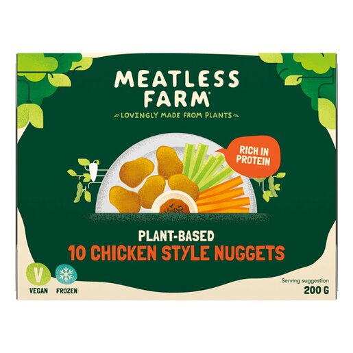 Meatless Farm Chicken Style Meat Free Nugget 200g | PnP