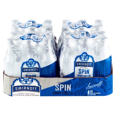 Smirnoff Spin Spirit Cooler 24 x 300ml | PnP