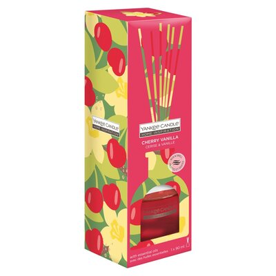 Yankee Cherry Vanilla Candle Home Inspiration Reed Diffuser 90ml | PnP
