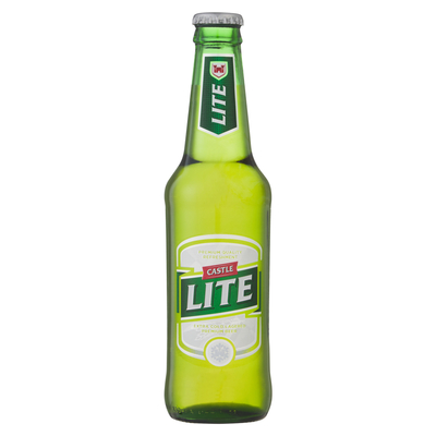 Castle Lite Premium Lager Beer 500ml | PnP
