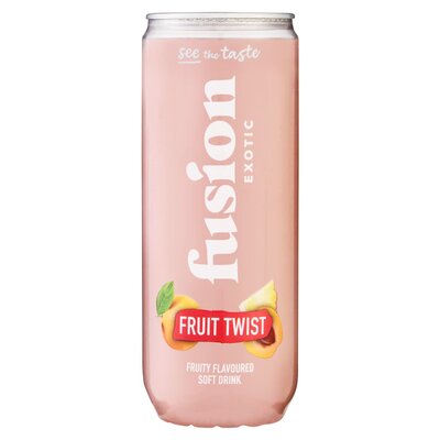 Fusion Exotic Fruit Twist Soft Drink 330ml | PnP