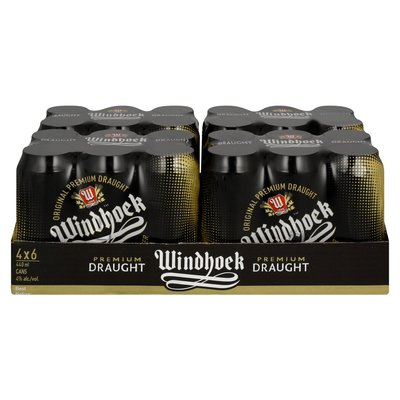 Windhoek Draught Cans 24 x 440ml | PnP