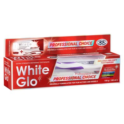 White Glo Instant White Toothpaste 150g | PnP