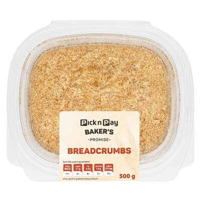 PnP Bakehouse Bread Crumbs 500g | PnP