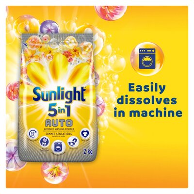 Sunlight Summer Sensations 5in1 Automatic Washing Powder 2kg | Smart ...