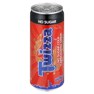 Twizza No Suagr Cola Flavoured Carbonated Drink 300ml | PnP