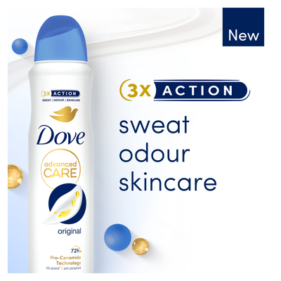Dove Original Antiperspirant Deodorant Body Spray 150ml | Smart Price ...