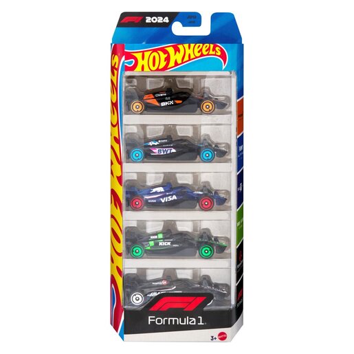 Hot Wheels Race Team 5 Pack F1 | PnP
