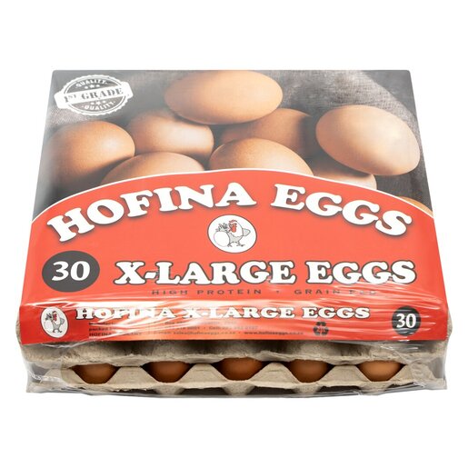 Hofina Poultry Extra Large Eggs 30 Pack | PnP