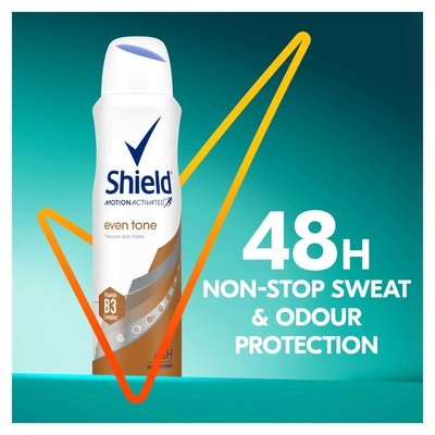 Shield Women Even Tone Antiperspirant Deodorant Body Spray 150ml | PnP