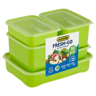 Addis Fresh & Go Food Storage Set 10 Piece | PnP