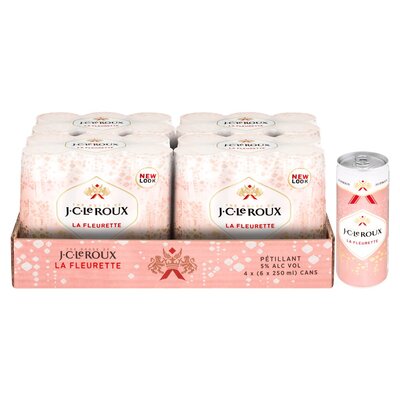 J C Le Roux Le Fleuret Light Can 24 x 250ml | PnP