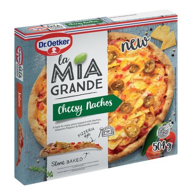 Dr Oetker La Mia Grande Cheesy Nachos 504g | PnP